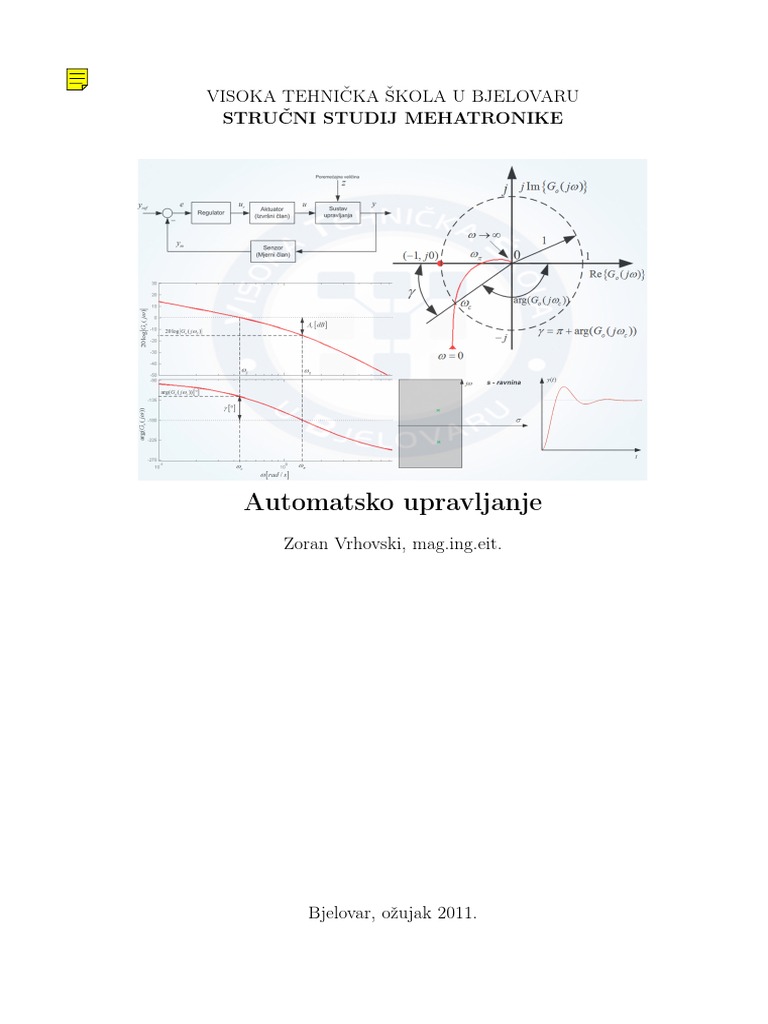 Automatsko Upravljanje | PDF
