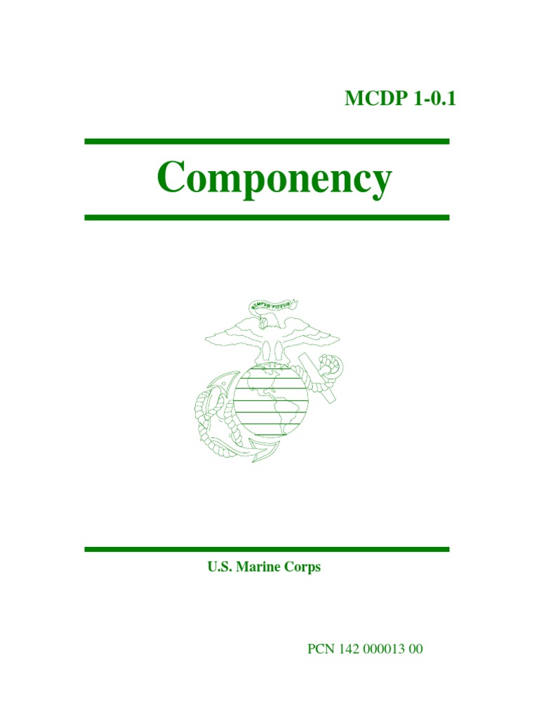 Marine Corps Componency Overview | PDF | Joint Chiefs Of Staff | Marine ...