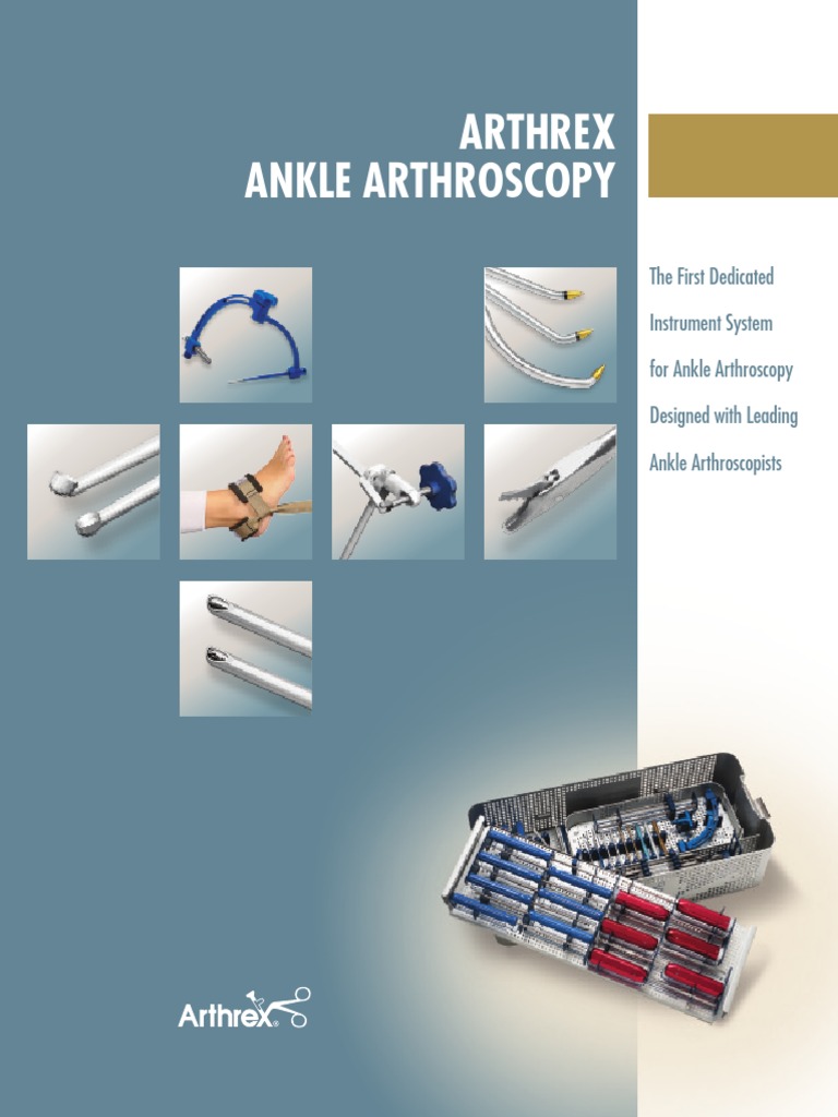 Arthrex Ankle Arthros | PDF | Surgery | Medical Specialties