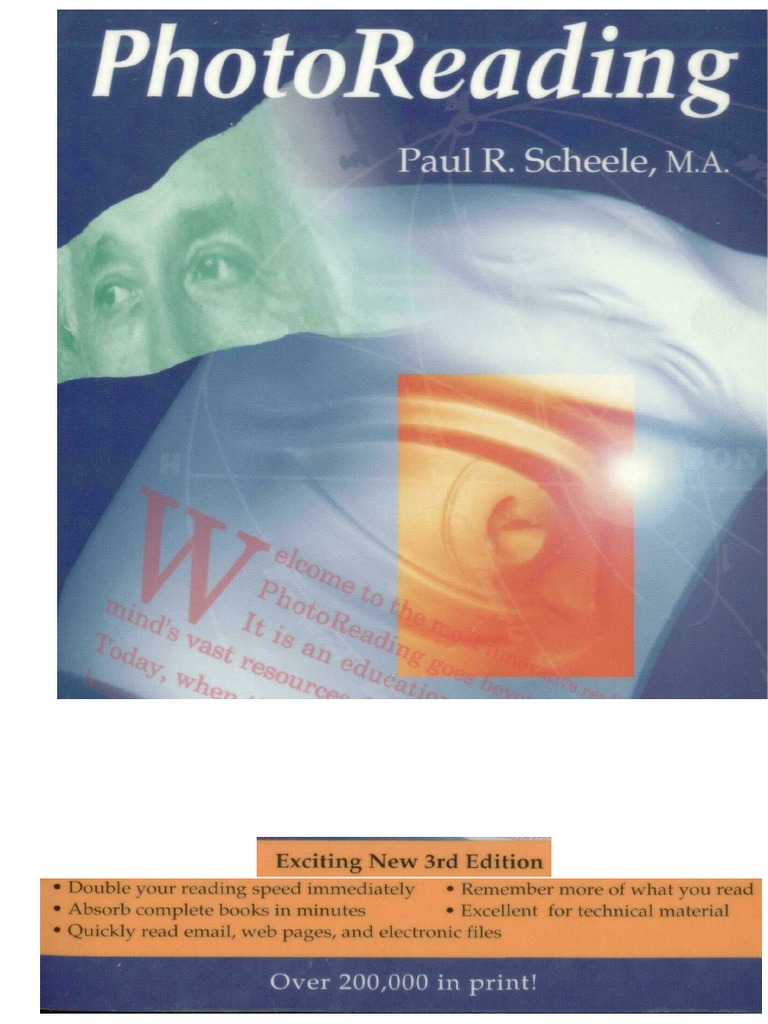 Paul R Scheele Photoreading | PDF