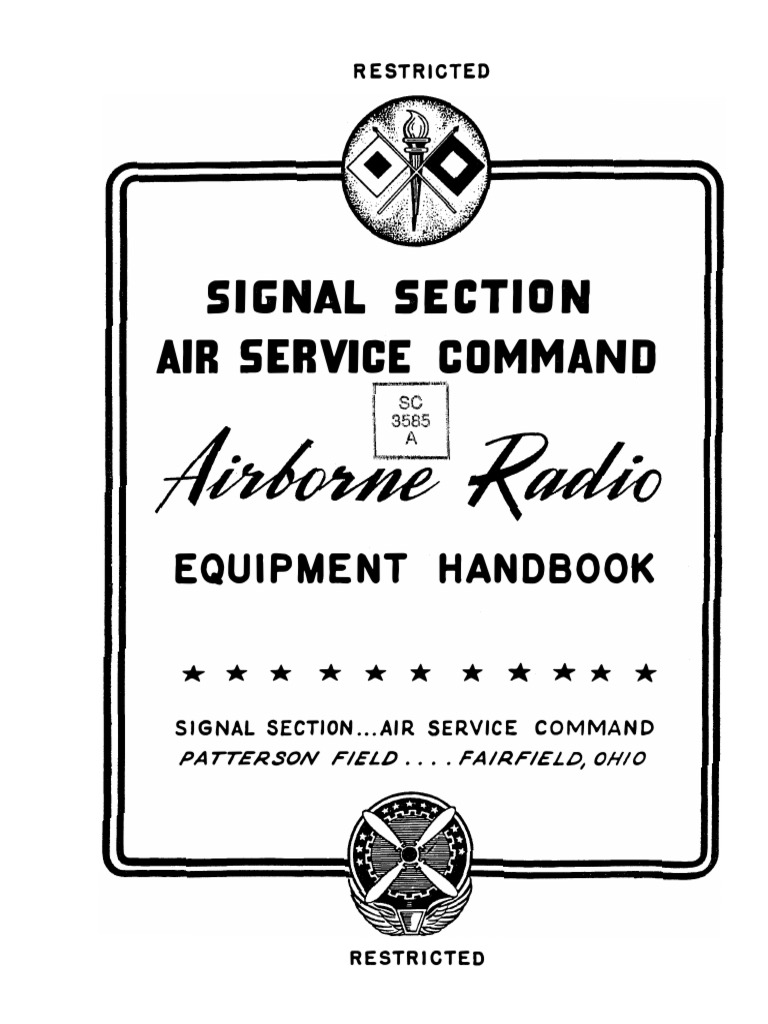 ww2 Airborne Radios | PDF | Telecommunications Engineering | Broadcasting
