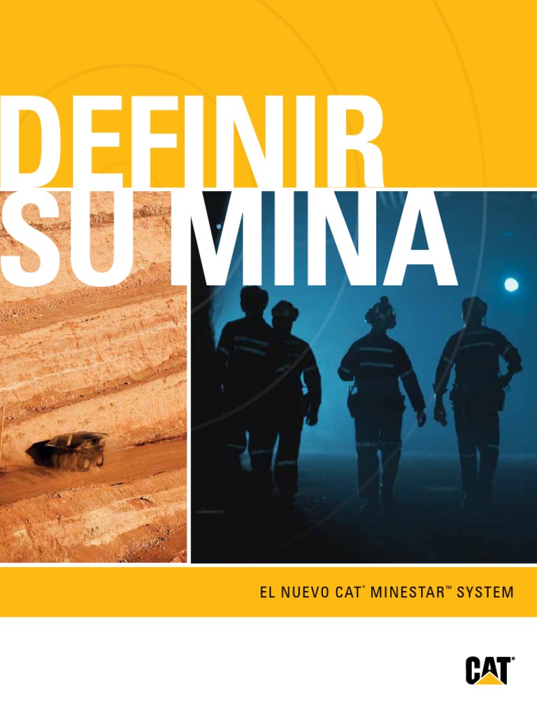 Cat Minestar System Pdf Minería Planificación