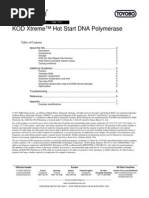 KAPA HiFi HotStart ReadyMix PCR Kit Technical Data Sheet | PDF ...