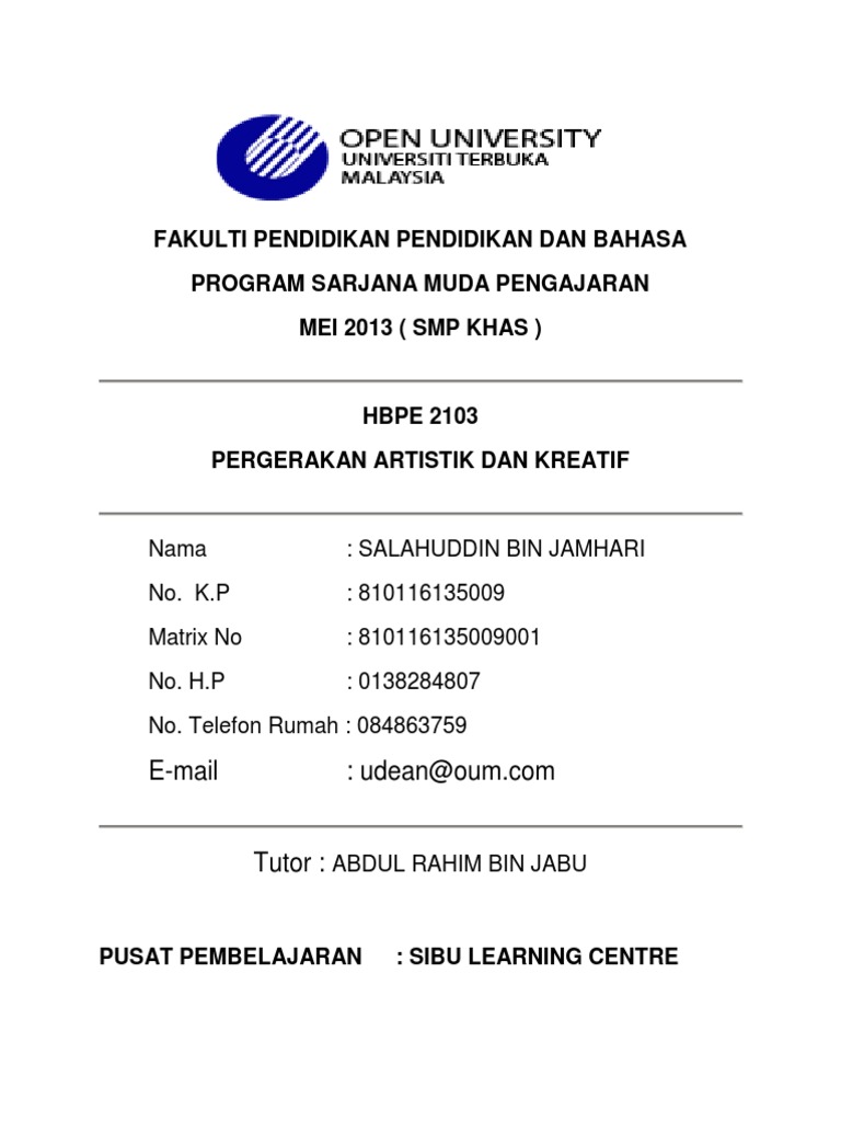 Pergerakan Kreatif | PDF