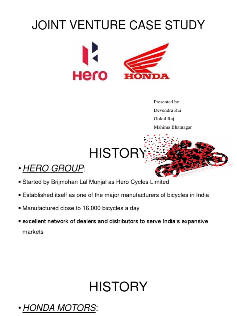 Joint Venture Case Study | PDF | Economies | Business