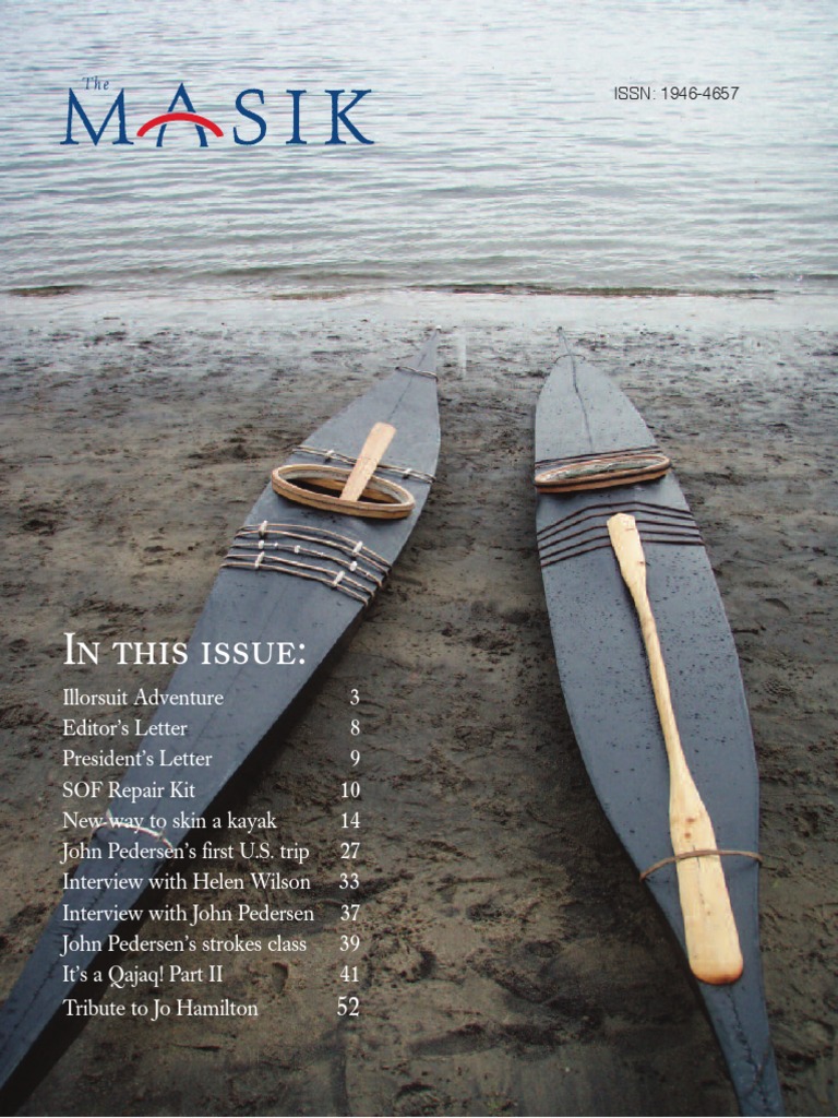 Masik Summer 2009 | PDF | Kayak | Seam (Sewing)