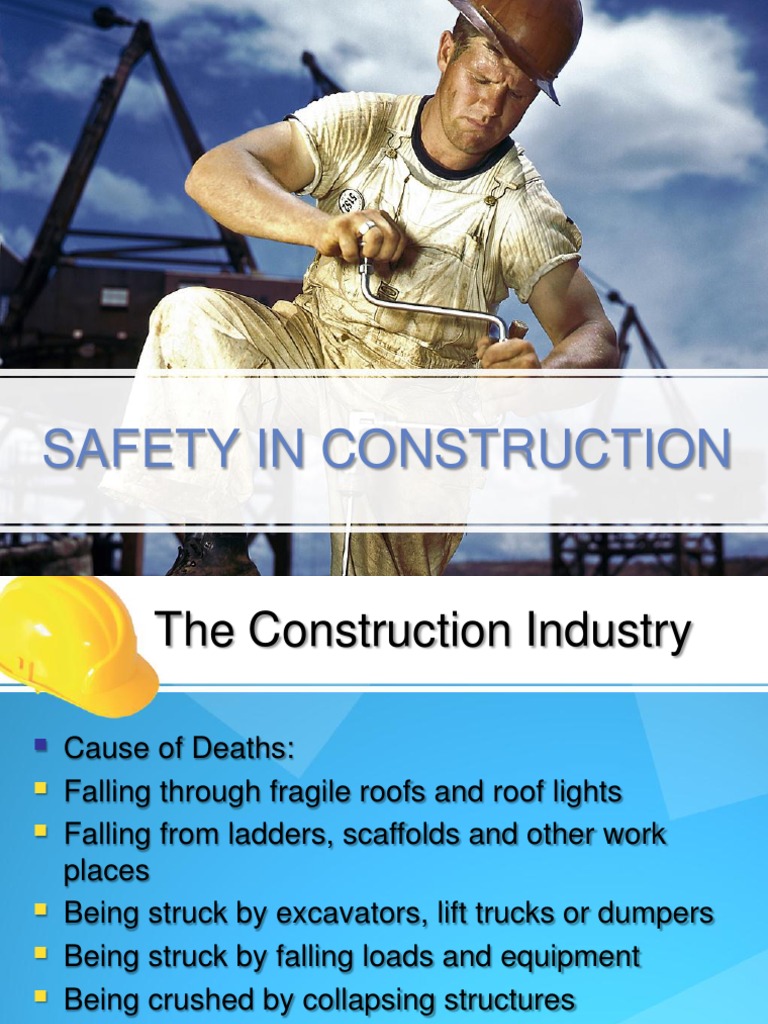 Construction Safety | PDF | Ladder | Personal Protective Equipment
