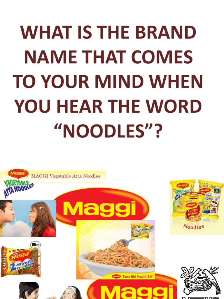 Maggi: History and Marketing Strategy | PDF