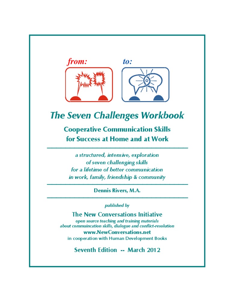 The Seven Challenges Workbook: From | PDF | Career & Growth