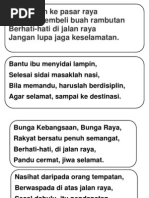 Lirik Lagu Negeri Perak | PDF