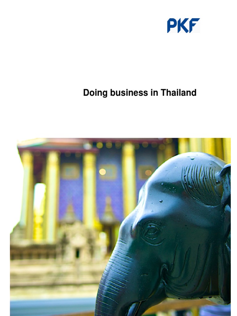 Doing Business in Thailand | PDF | Withholding Tax | Corporate Tax