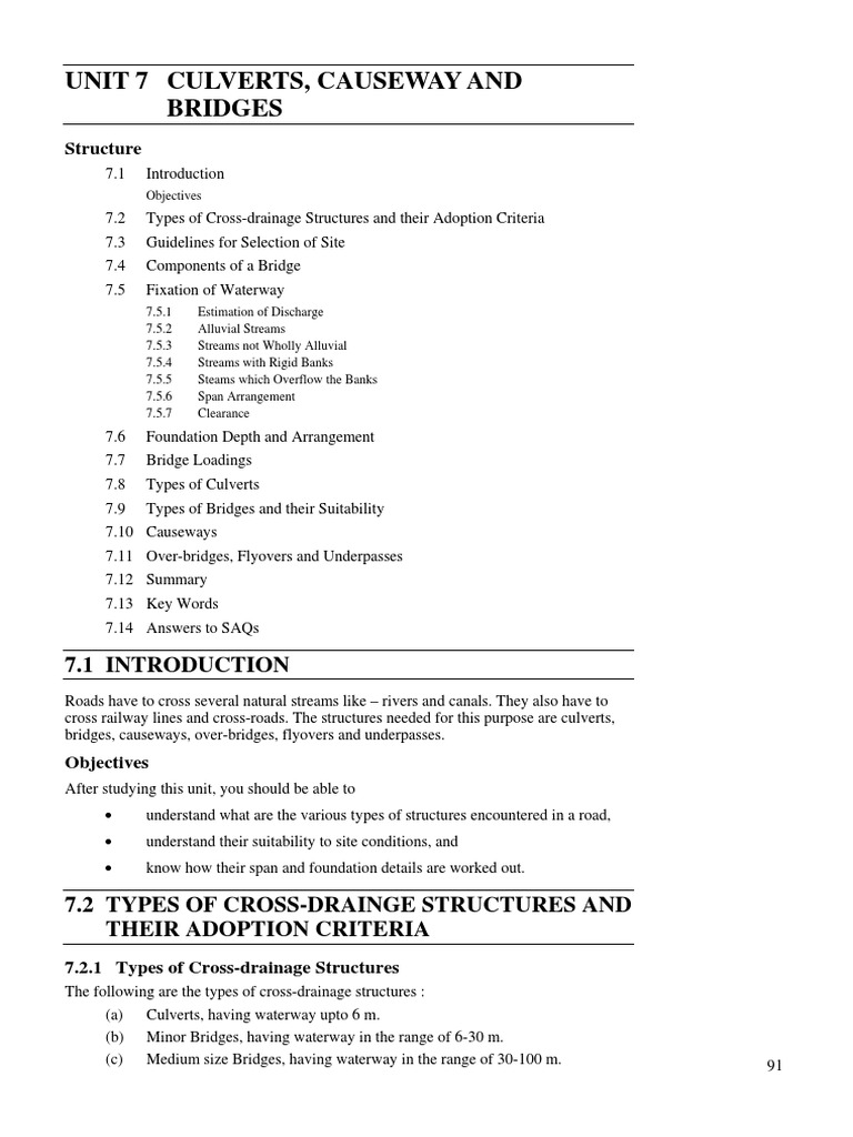 Culverts | PDF | Road Surface | Road