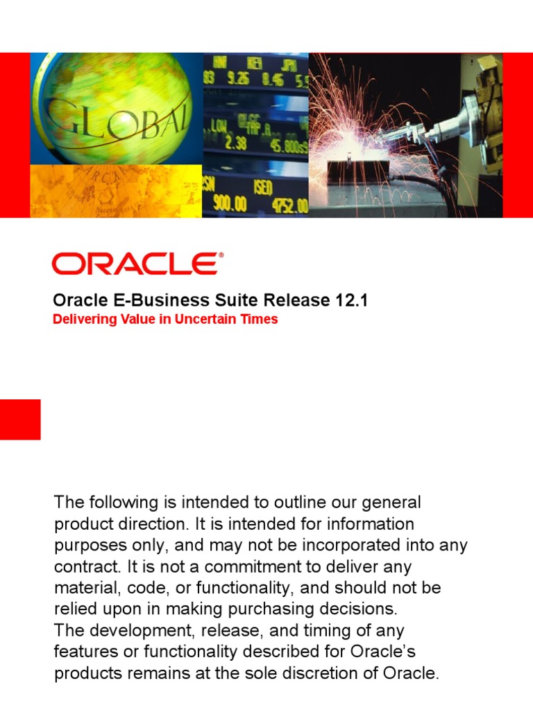 Oracle E-Business Suite 12.1 Overview | PDF | Digital Technology | Business