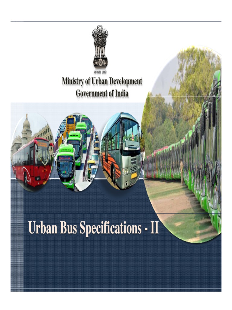 Urban Bus Spec II | PDF | Bus | Public Transport