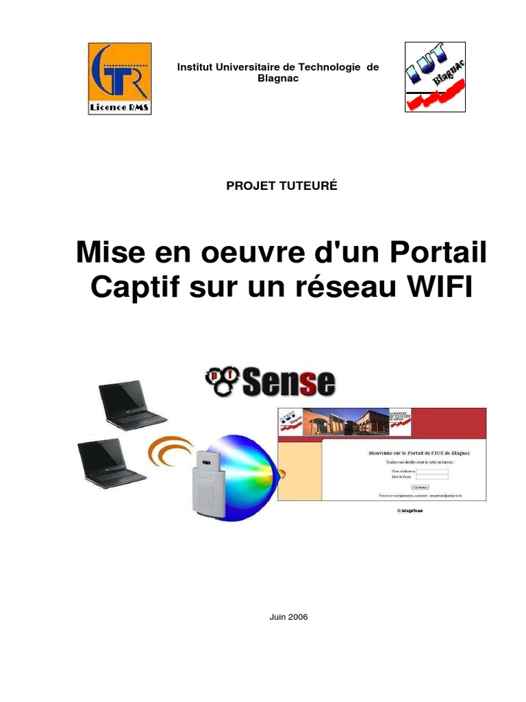 Tutorial PfSense Francais 1v1.0 | PDF | Rayon (géométrie) | Wi-Fi
