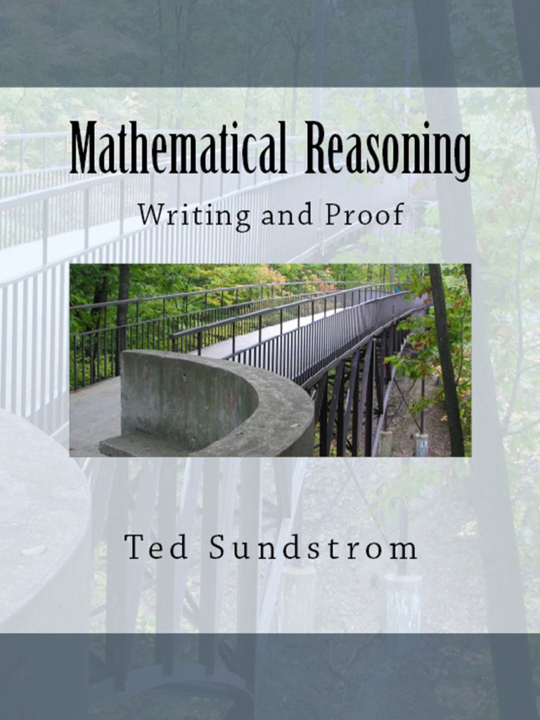 Mathematical Reasoning - Writing and Proof | PDF | Conjecture ...