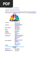 CNN Worldwide Fact Sheet EN | PDF | Cnn | News