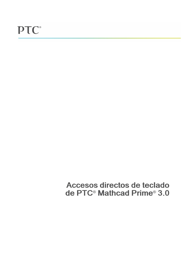 Mathcad Prime Keyboard Shortcuts Es | PDF | Infracción de copyright ...
