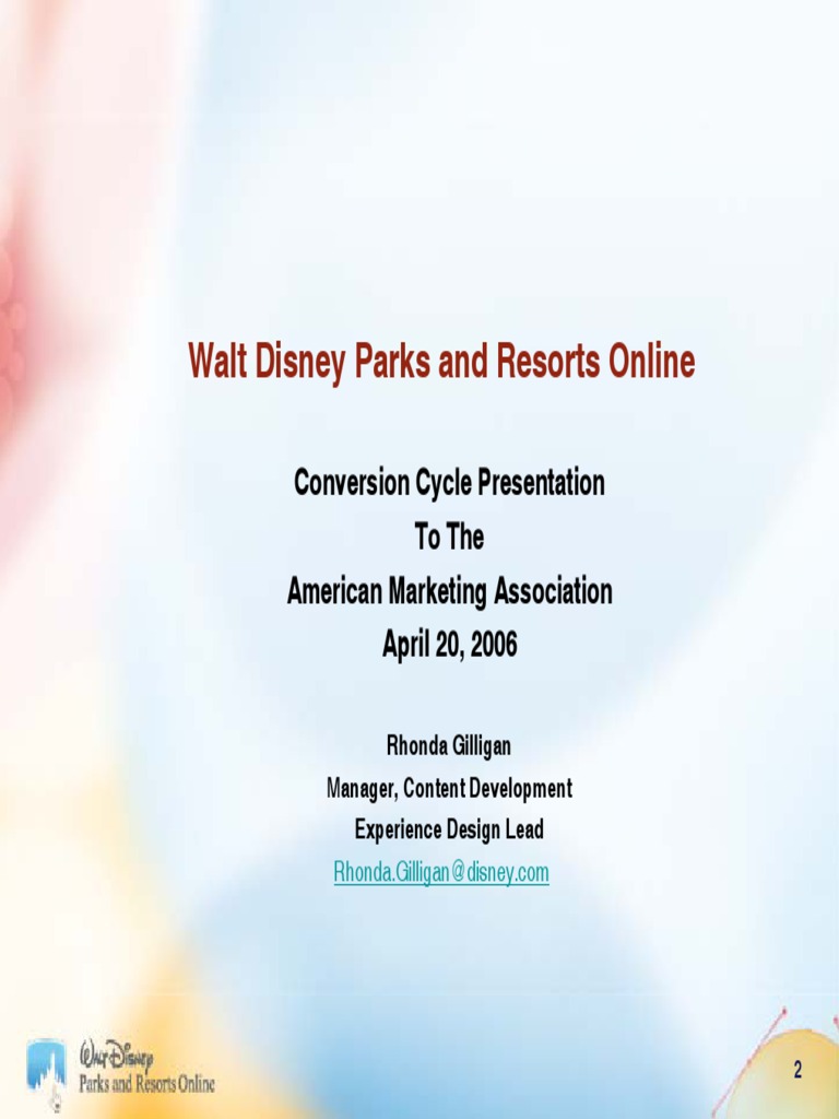 Disney Case Study | PDF | Market Segmentation | Marketing