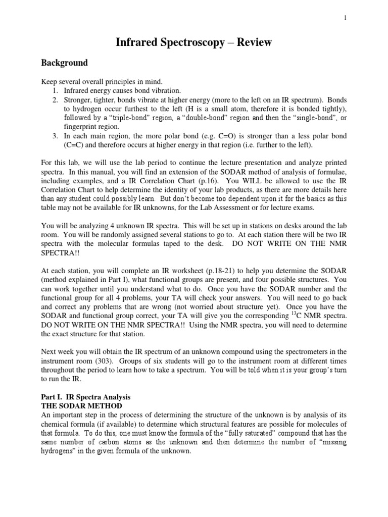 122 IR Procedure | Download Free PDF | Alkene | Infrared Spectroscopy