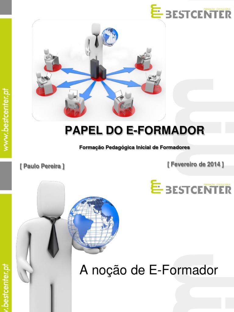 Papel Do E-Formador | PDF | Tecnologia educacional | Educação à distância