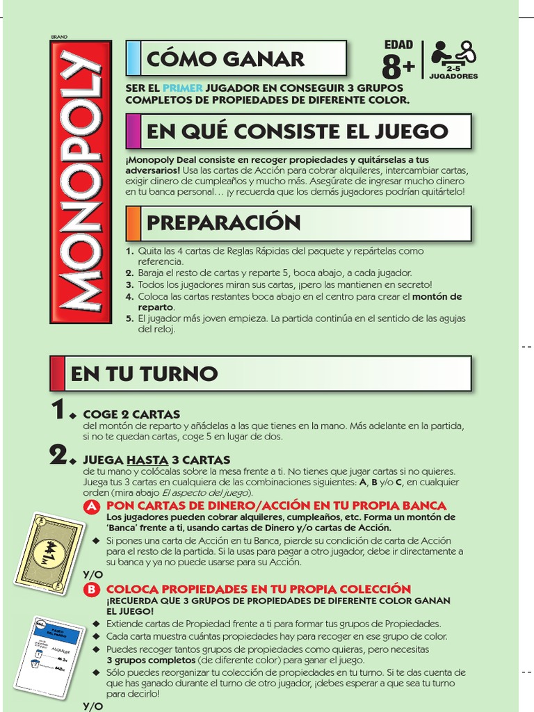 Monopoly Deal | Bancos | Jugando a las cartas