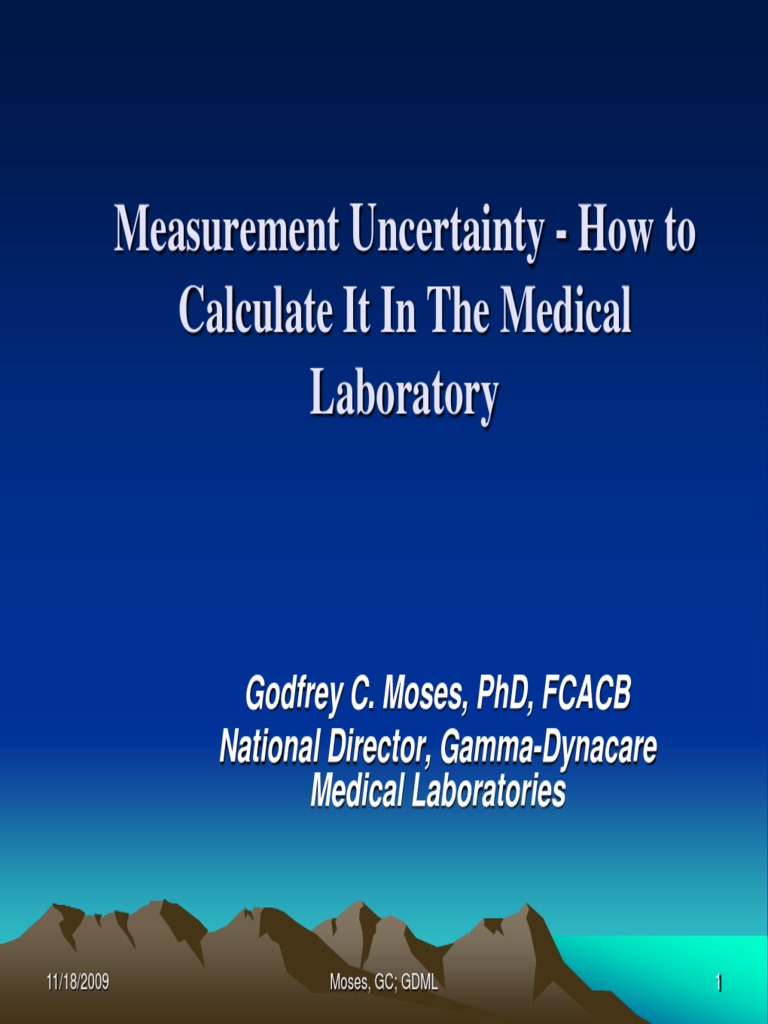 Measurement Uncertainty - How To Calculate | PDF | Accuracy And ...