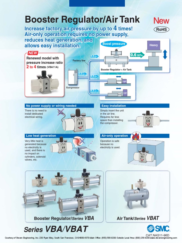 70PCVBA Air Booster | PDF | Valve | Piston