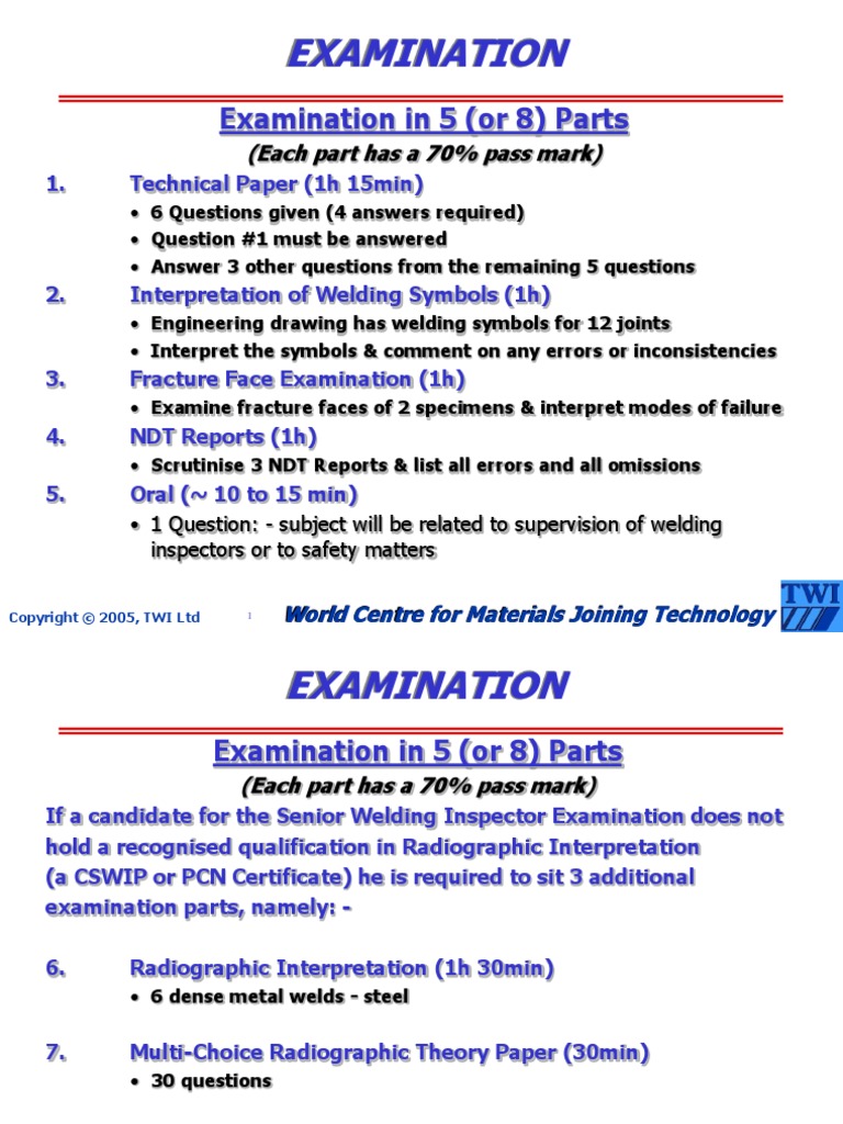 Cswip 3.2 Notes 1 | PDF | Fracture | Steel