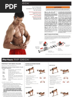 Total Gym Incline Bodyweight Trainer Exercise Chart - Spec | PDF ...