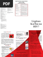 Hiv Brochure | PDF | Hiv/Aids | Infection