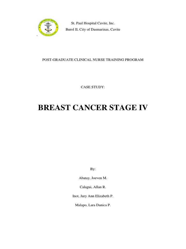 BREAST CA Case Study | PDF | Breast Cancer | Estrogen