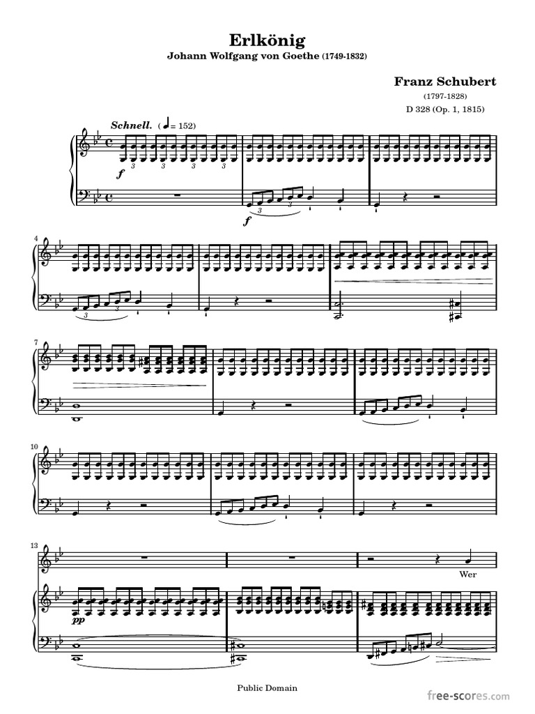 Die Erlkionig | PDF