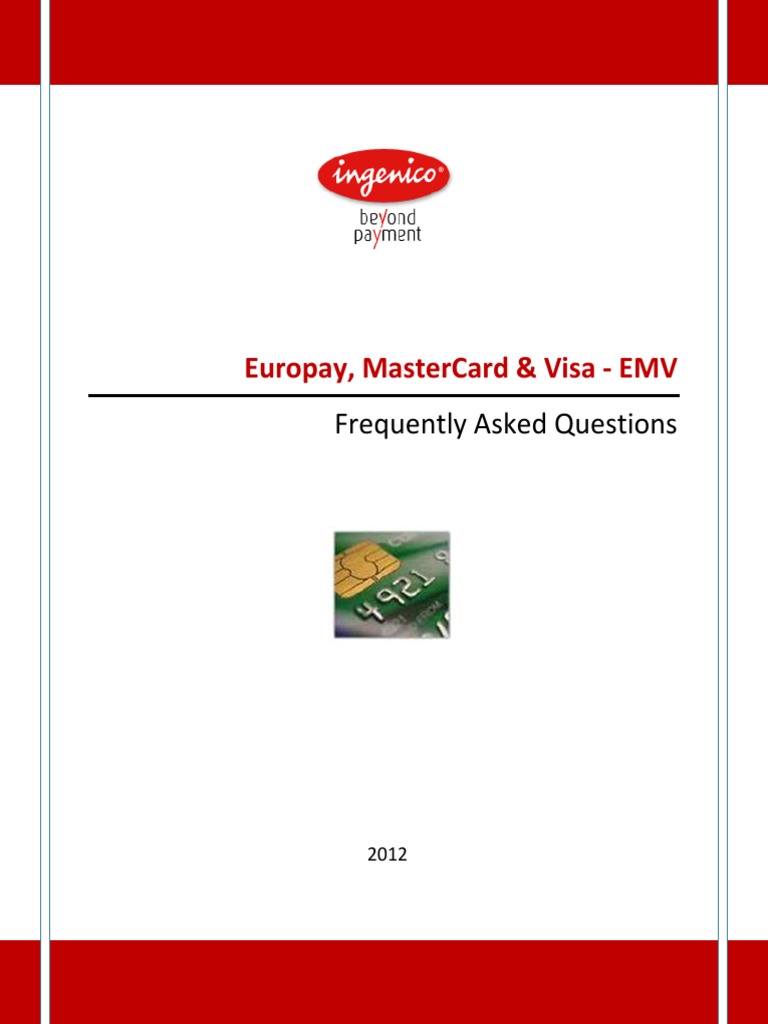 Ingenico EMV FAQ 07052012 | PDF | Emv | Smart Card