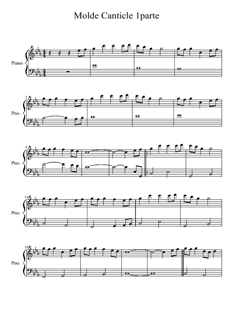 Molde Canticle 1parte. Jan Garbarek | PDF