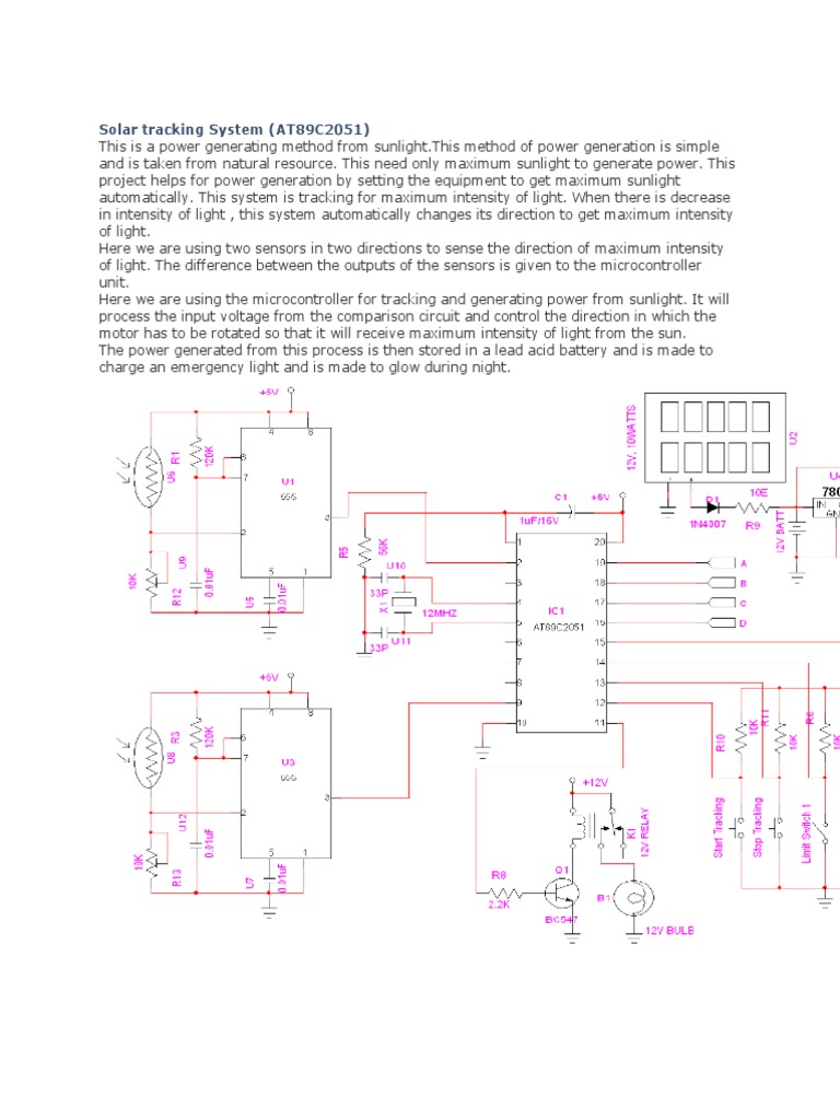 Solar Tracking System Project Guide | PDF | Technology & Engineering ...
