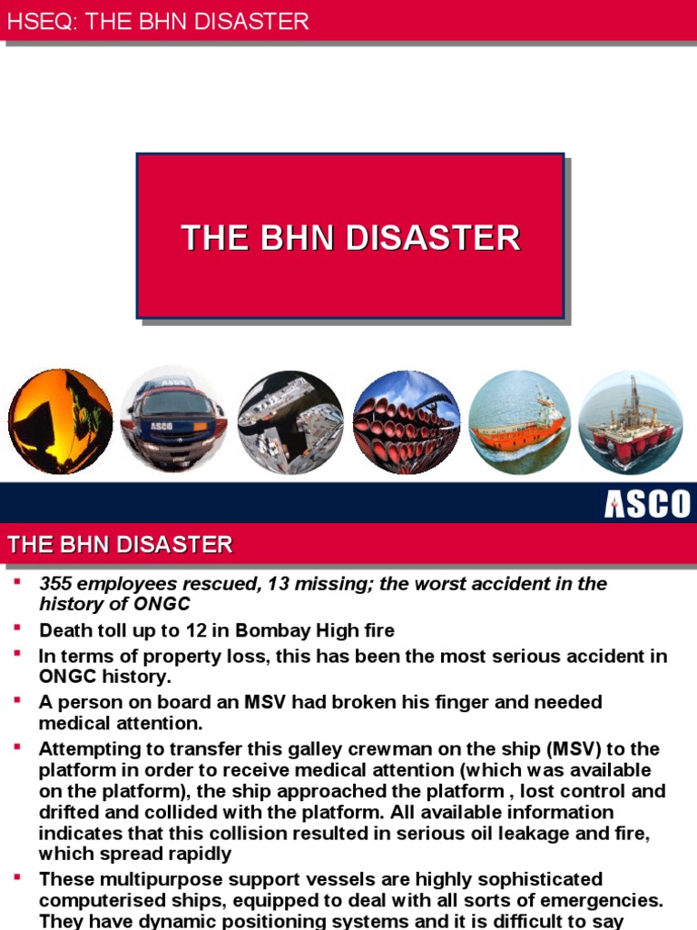 BHN Disaster: ONGC's Worst Accident | PDF | Offshore Drilling | Ships