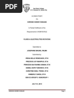 Sample Case Study | PDF | Chronic Kidney Disease | Renal Function