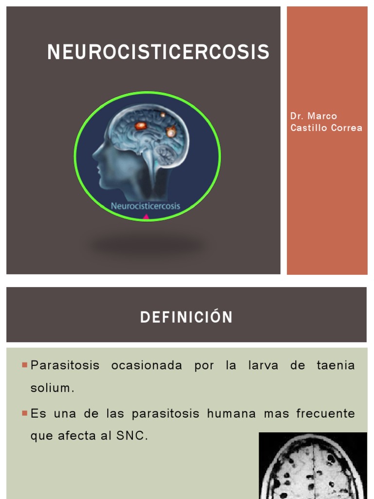 Fases y diagnóstico de neurocisticercosis | PDF | Especialidades ...
