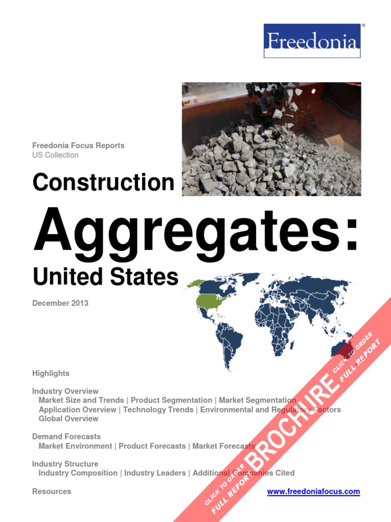 Construction Aggregates: United States | PDF | Construction Aggregate ...