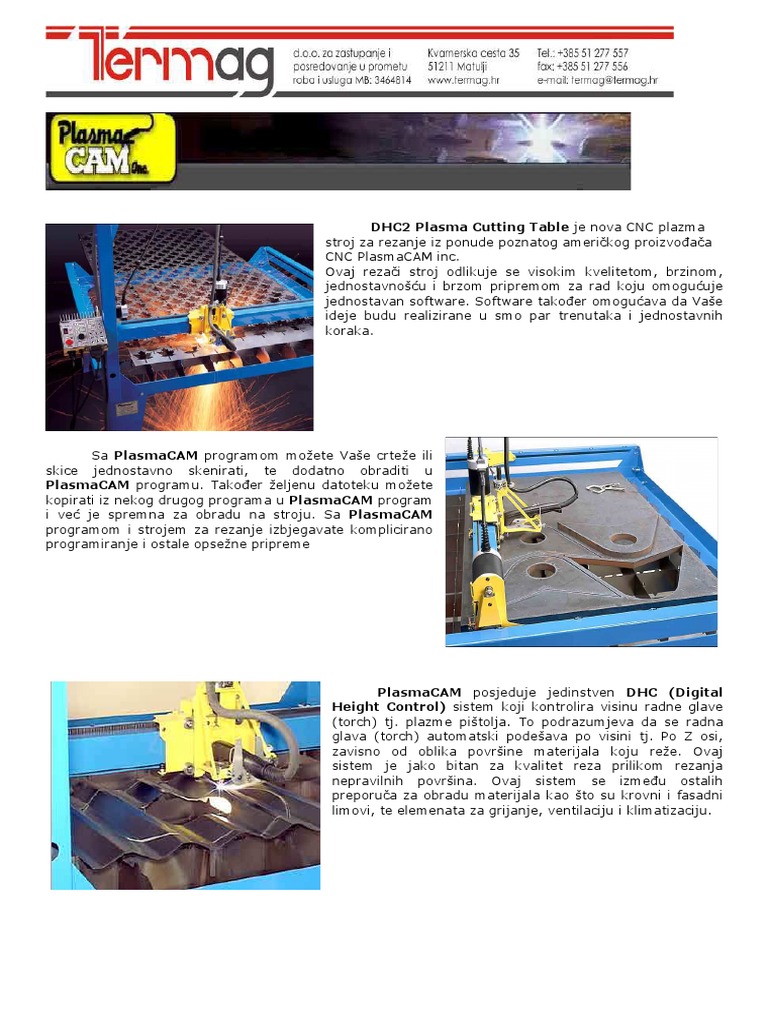 PlasmaCAM PDF | PDF