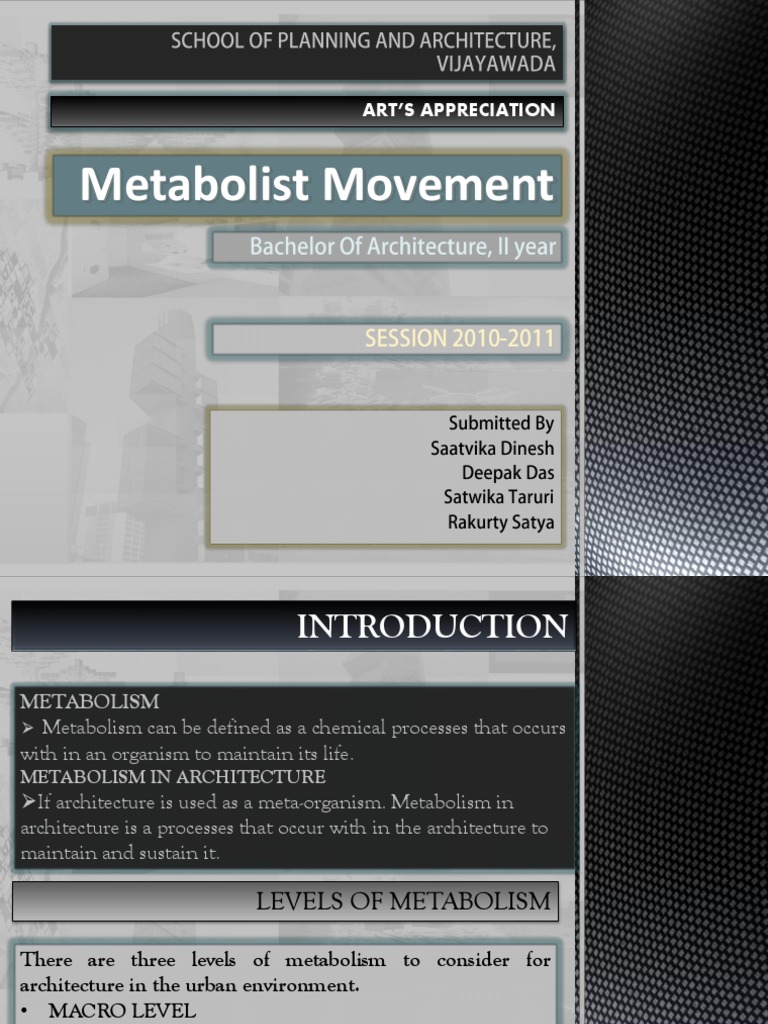 Metabolism | PDF | Design