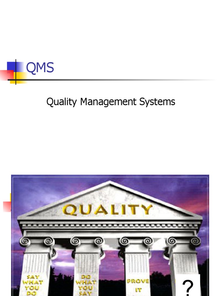 Quality Management Systems | PDF | Quality Management System | Iso 9000