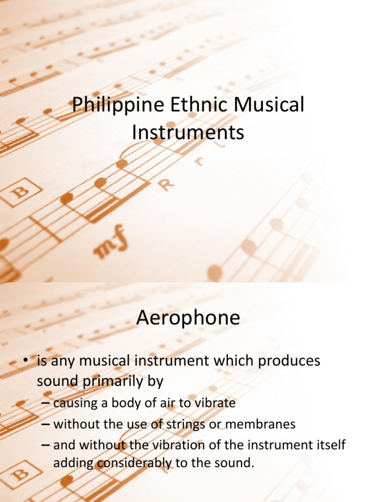 Philippine Ethnic Music | PDF | Flute | Musical Instruments