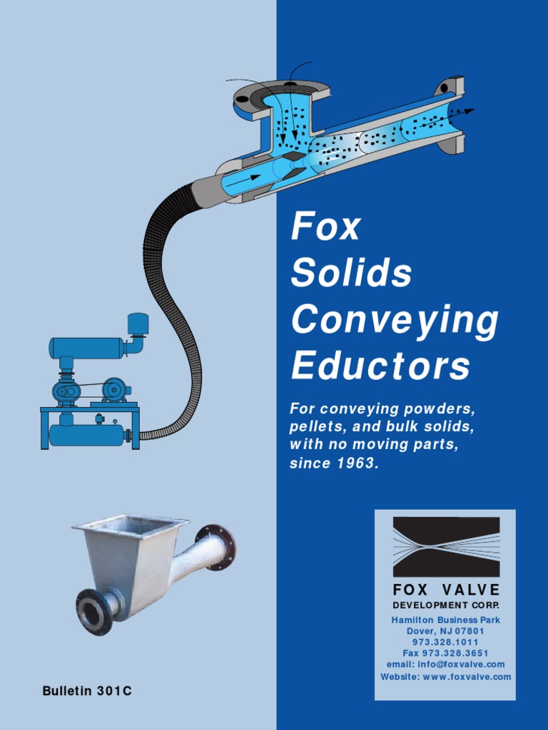 Fox Venturi Eductors | PDF