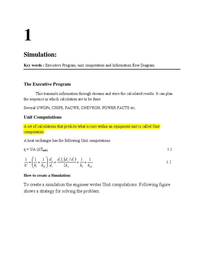 Basics of Simulation | PDF | Simulation | Emergence