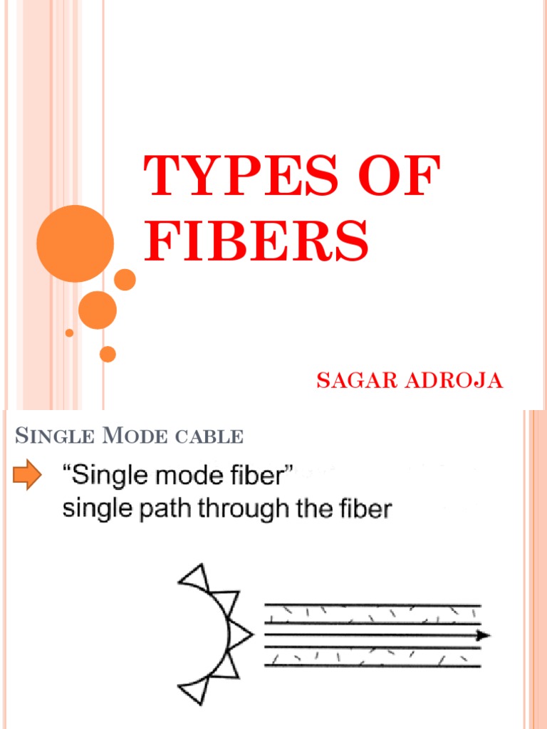 Type of Fiber | PDF | Optical Fiber | Optics