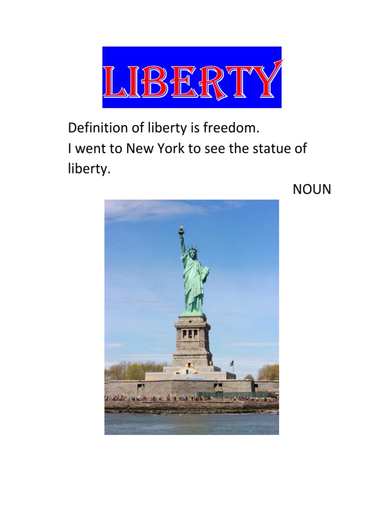 Definition of Liberty and Freedom | PDF