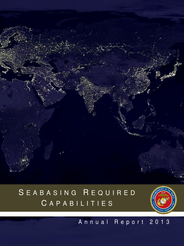 Seabasing Annual Report 12 Dec 13 | PDF | Marine Air Ground Task Force ...
