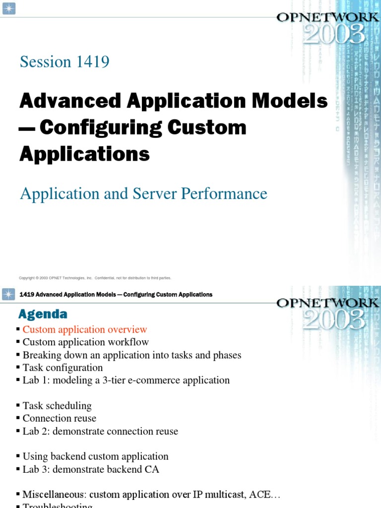 Advanced Application Models - Configuring Custom Applications | PDF | File Transfer Protocol ...